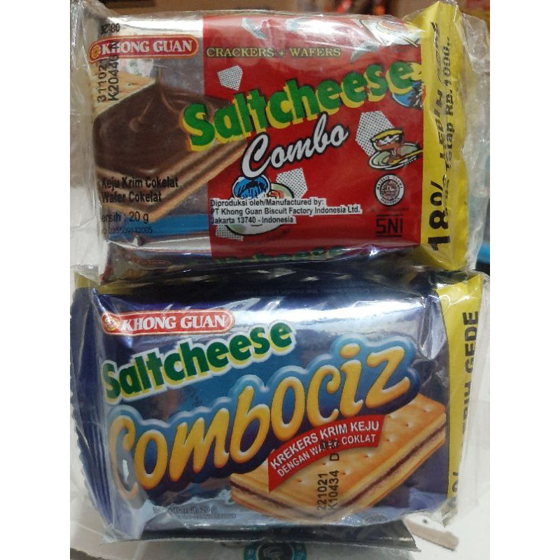 Jual Khong Guan Saltcheese (10bungkus @20g) | Shopee Indonesia