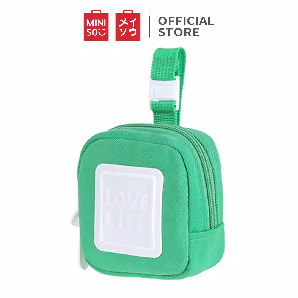 Jual MINISO Love life square coin purse. Dompet koin miniso Surabaya ...