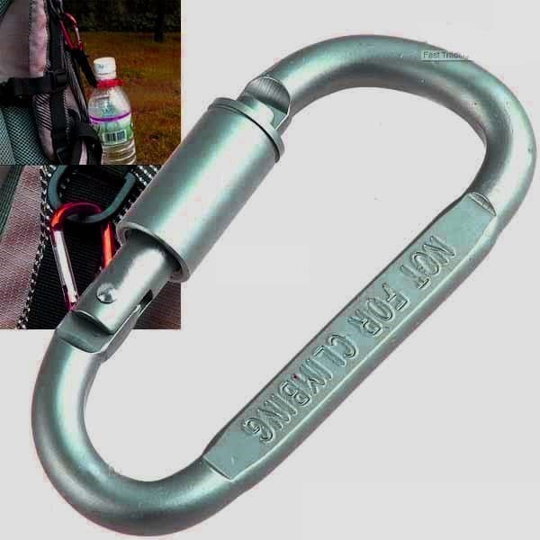Jual carabiner- carabiner quickdraw quick draw outdoor camping travel ...