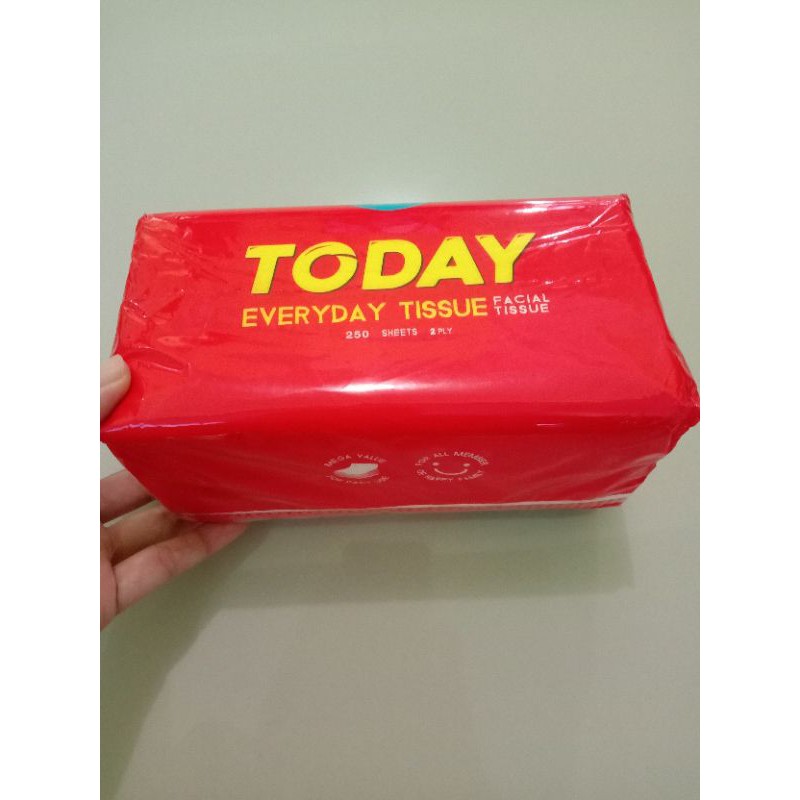 Jual TISSUE TODAY 250 SHEETS 2 PLY | Shopee Indonesia