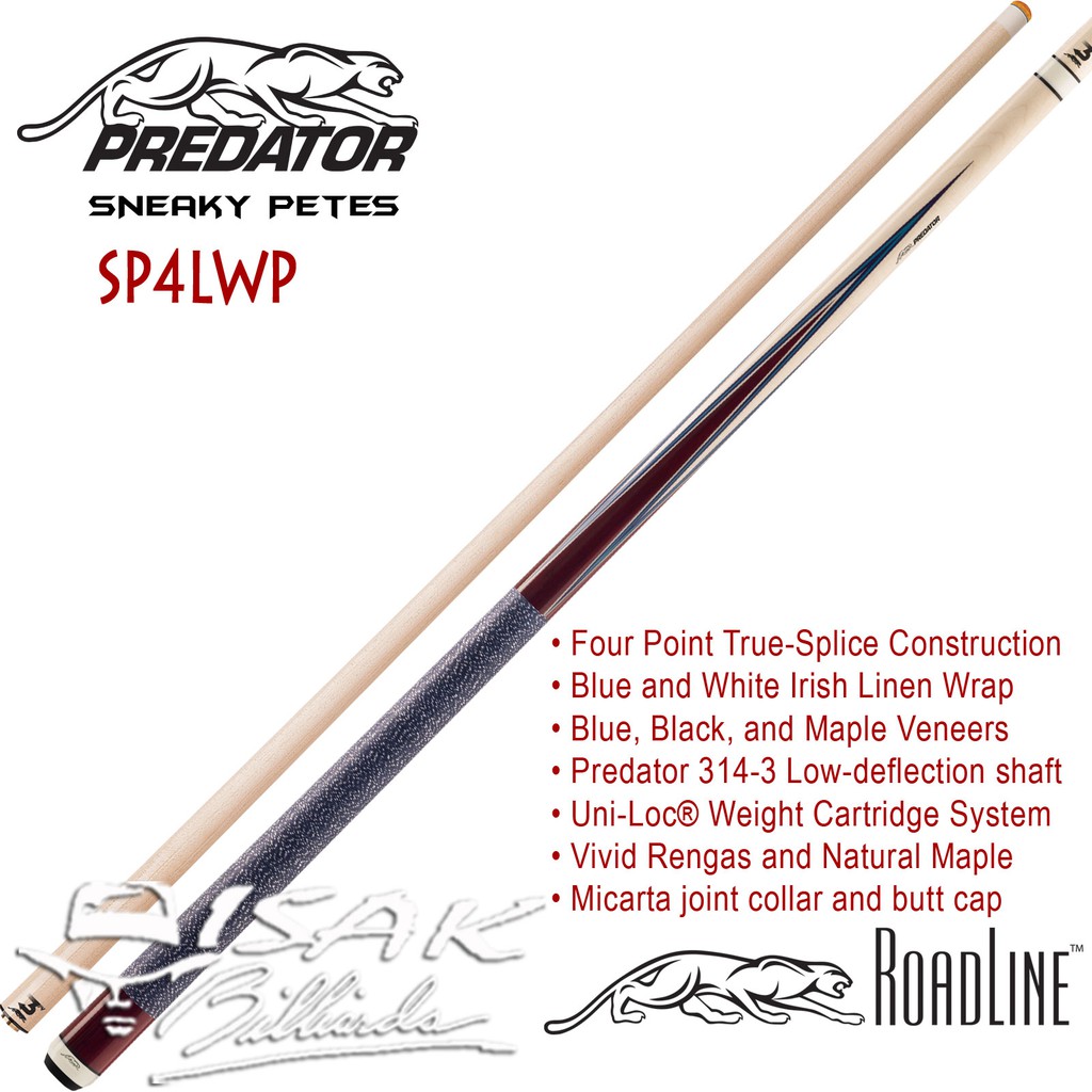 Jual Predator Cue SP4LWP - SP Low Deflection Billiard Stick Stik Biliar Kiu | Shopee Indonesia