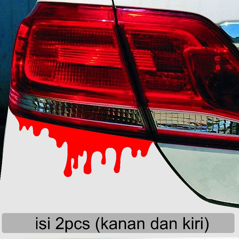 Jual Stiker Mobil Stiker Bercak Darah Stiker Darah | Shopee Indonesia