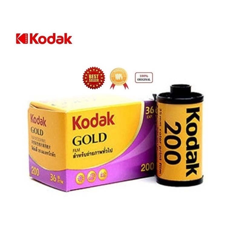 Jual 100% ORIGINAL Kodak Gold 200 36 exp / 1 roll camera foto kamera ...