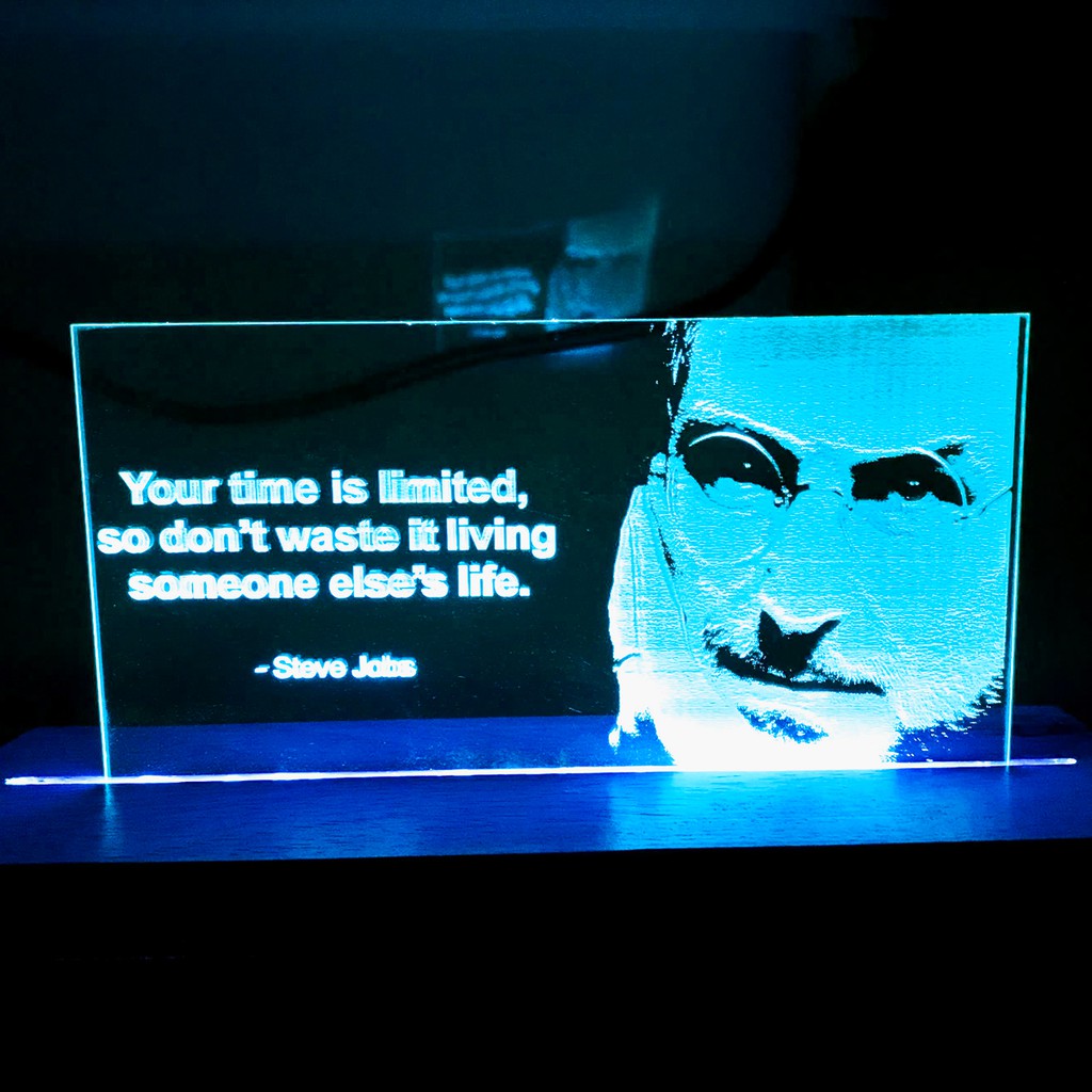 Jual Custom grafir foto lampu hias tidur akrilik acrylic kado unik Lucu ...