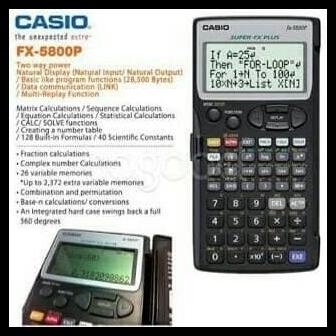 Jual Casio Scientific Calculator Fx-5800P | Shopee Indonesia