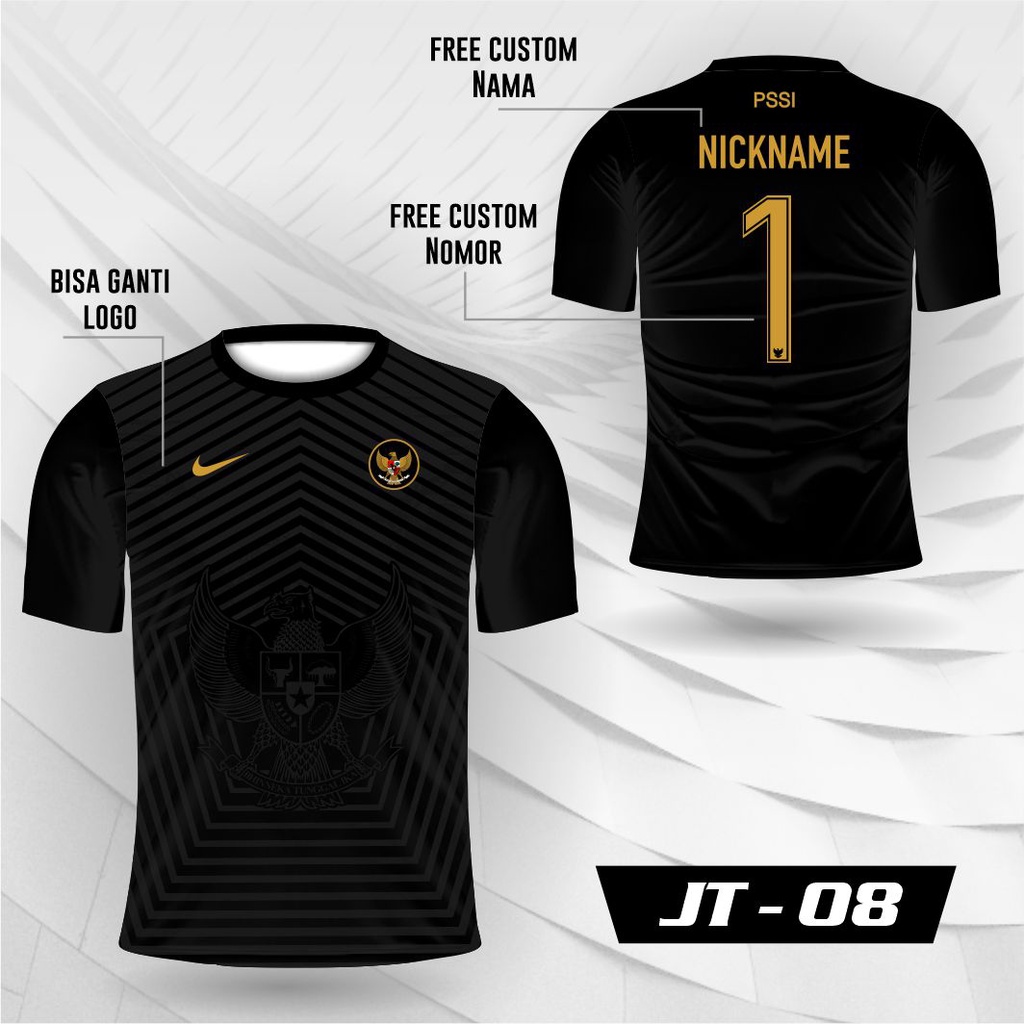 Jual Jersey sepak bola baju bola garuda kaos bola indonesia free custom ...