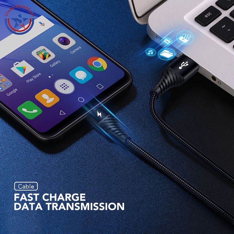 Jual KABEL DATA 3METER MODEL PIPIH TALI SEPATU ( UNIVERSAL ) | Shopee ...