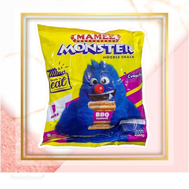 Jual Mamee Monster / Mami Monster Rasa BBQ 200g | Shopee Indonesia