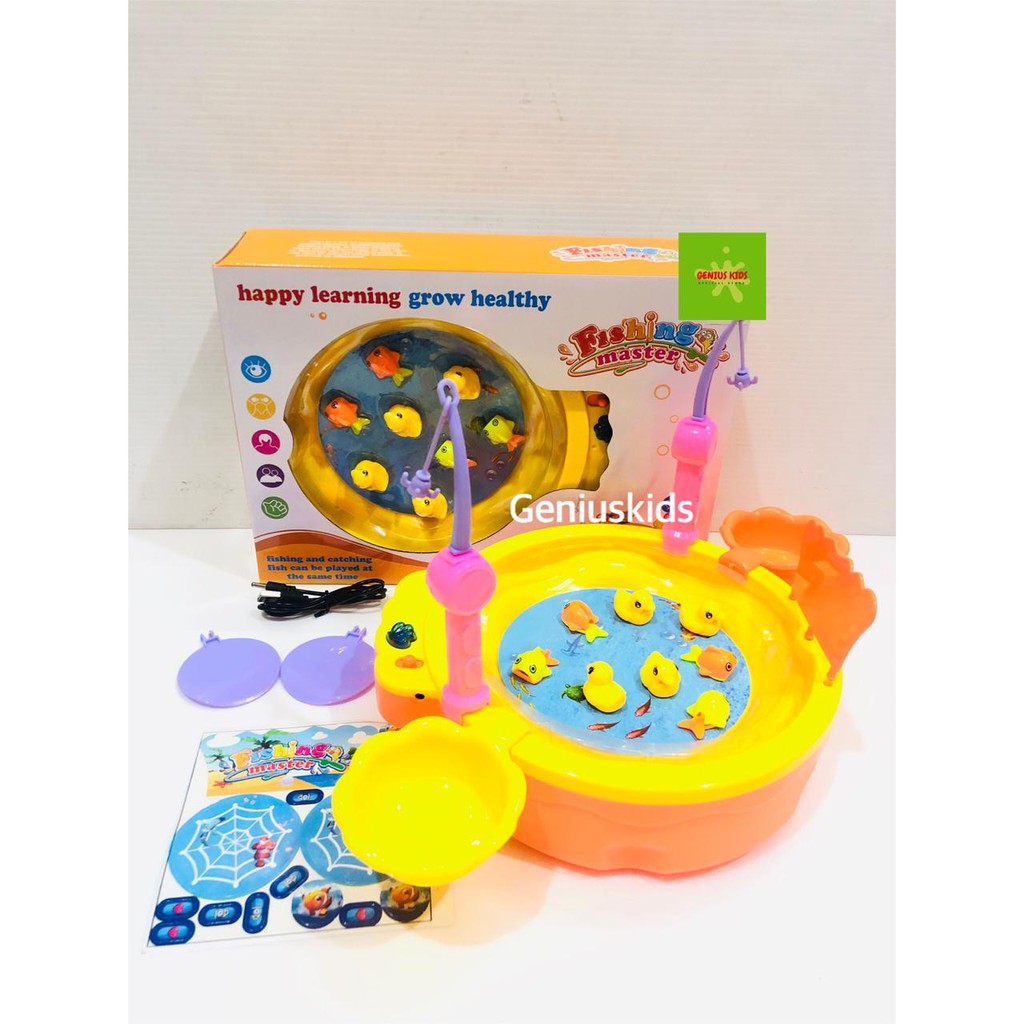 Jual MAINAN PANCINGAN BEBEK MAINAN FISHING GAME DUCK PANCINGAN IKAN ...