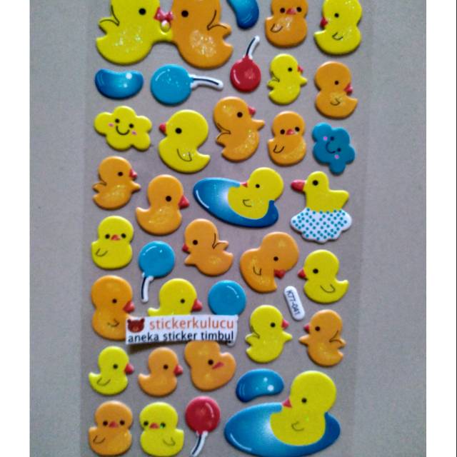 Jual Stiker anak timbul BEBEK / DUCK | Shopee Indonesia