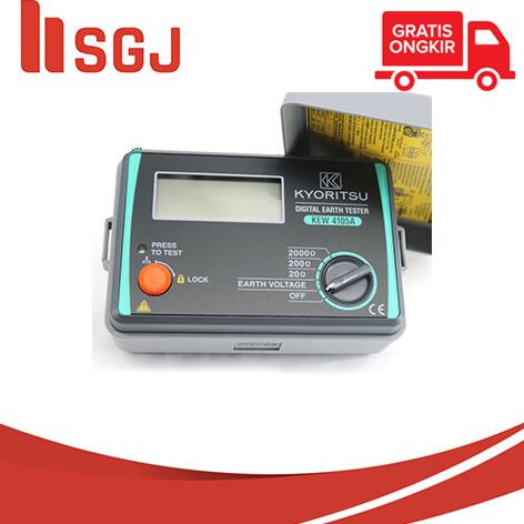 Jual Kyoritsu 4105A Digital Earth Tester Grounding Tester Asli 100% New ...