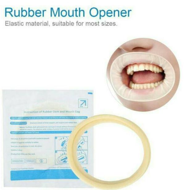 Jual Dental Optragate Rubber Mouth Opener Cheek O Retractor Retraktor ...