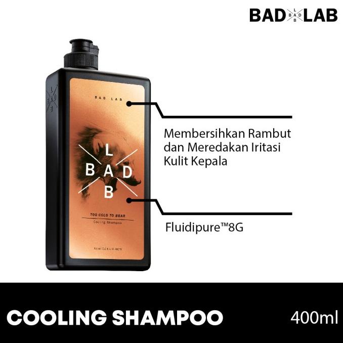 Jual BAD LAB To Cold To Bear Cooling Shampoo 400 ml | Shopee Indonesia