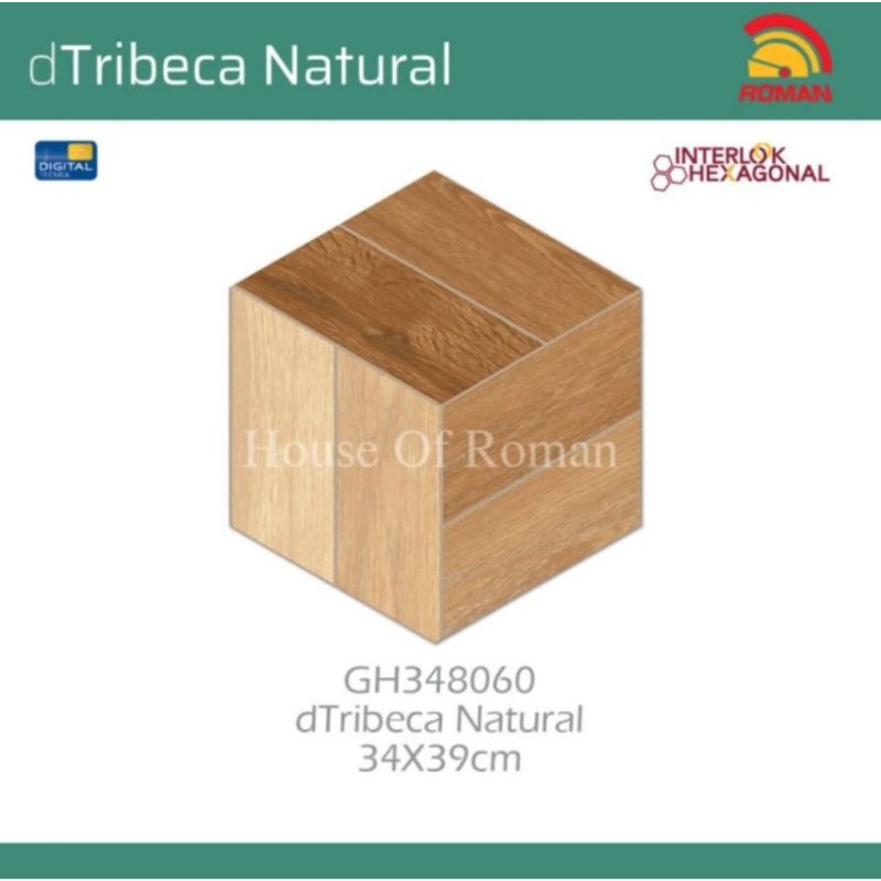 Jual Keramik Roman Hexagonal dTribeca Natural / Keramik Segienam ... Jual Keramik Roman Hexagonal dTribeca Natural / Keramik Segienam ...
