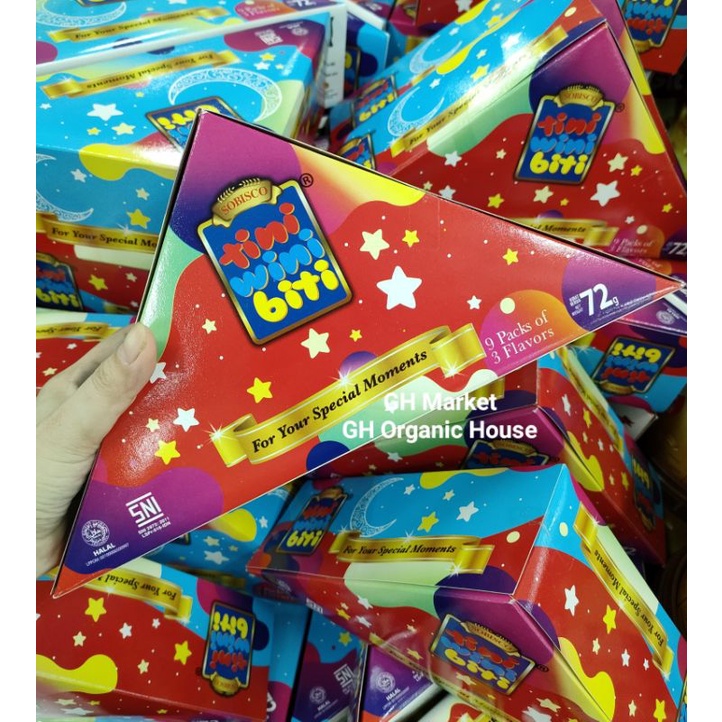 Jual Tini Wini Biti 72gr Sobisco 9pack of 3Flavor Biskuit Snacks Gift ...