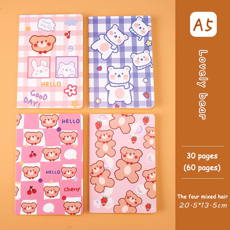 Jual Buku Tulis Notebook Lucu Mini Motif Kartun Note Book Kreatif A5 ...