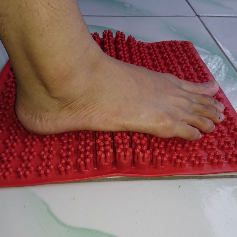 Jual {COD} Karpet refleksi gelombang terapi kaki akupuntur alat pijat telapak kaki keset terapi ...
