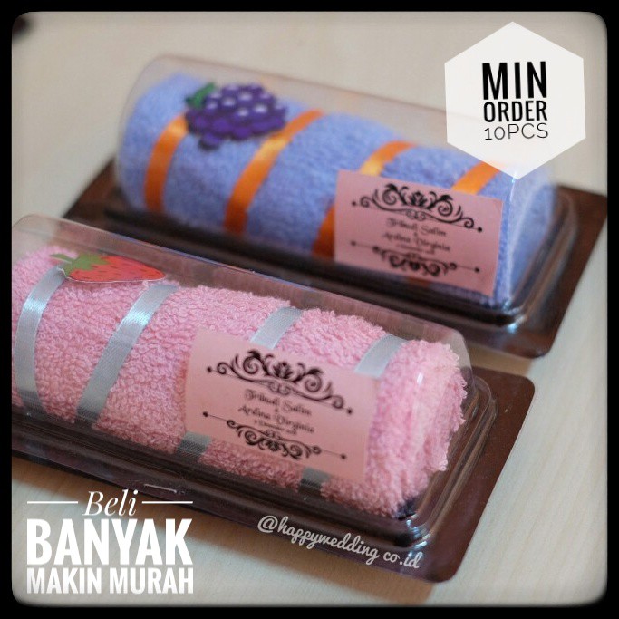 Jual Souvenir Handuk Kue Pernikahan Wedding Lahiran Ultah Wedding Nikah ...