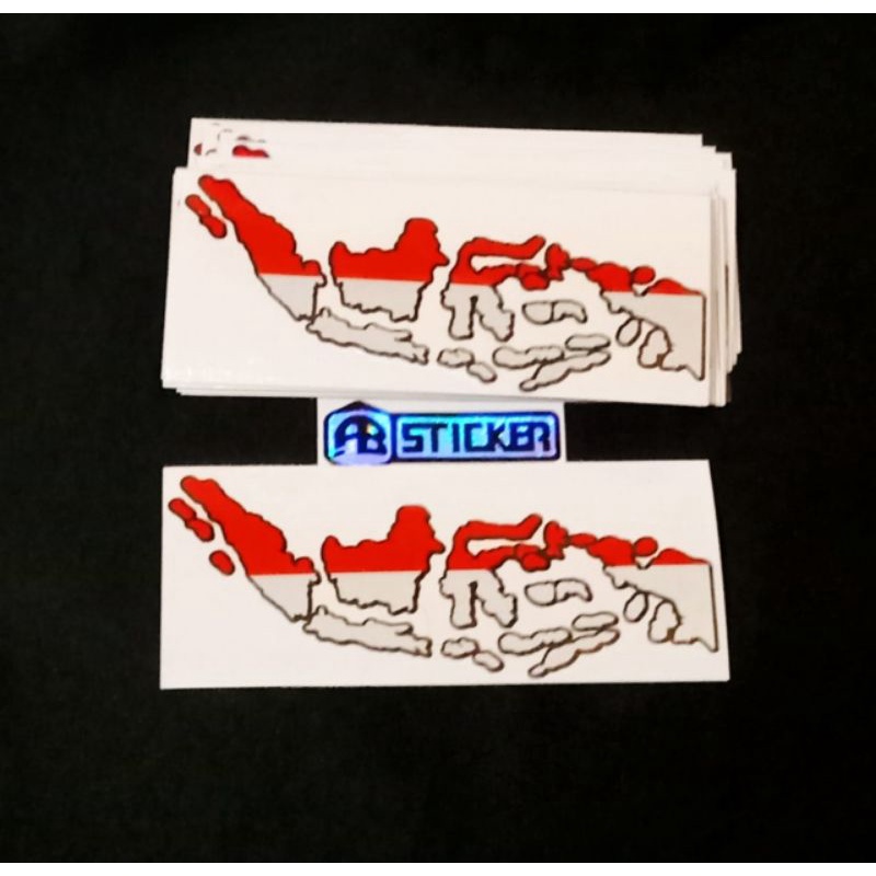 Jual STICKER PETA CUTTING STIKER PULAU INDONESIA CUTTING | Shopee Indonesia