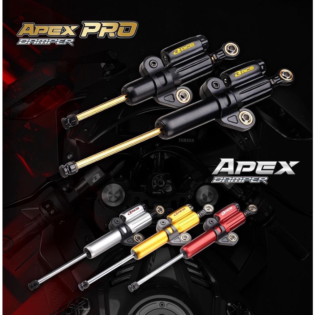 Jual STABILIZER STANG DAMPER RCB RACING BOY APEX APEX PRO 13 CLICK ...
