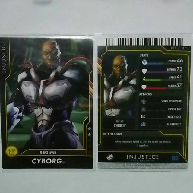 Jual Kartu Injustice Cyborg Regime / Injustice card Cyborg Regime ...