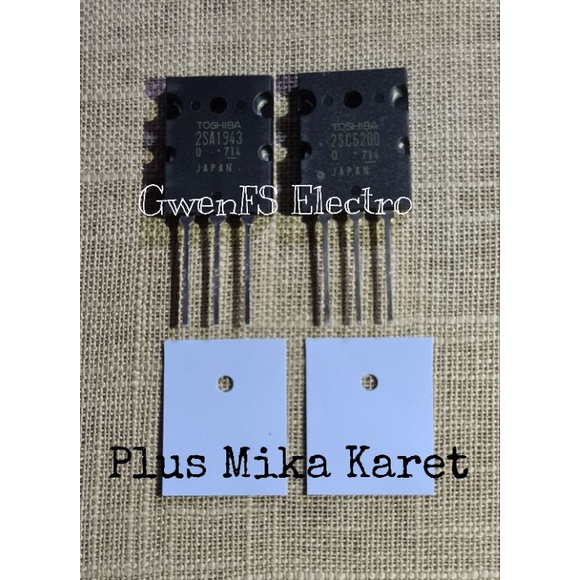Jual Transistor Toshiba SA1943 C5200 S7 714 2SA1943 2SC5200 1943 5200 Original | Shopee Indonesia