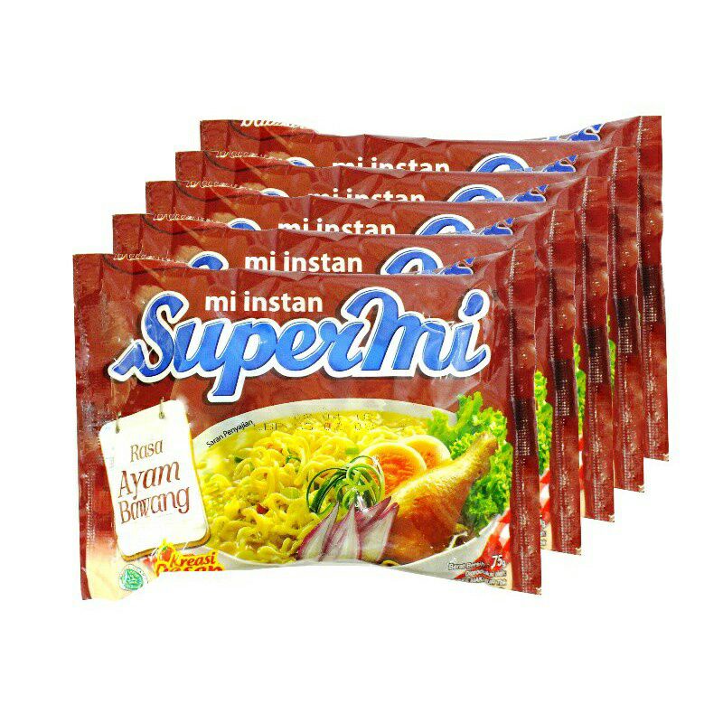 Jual Supermi Ayam Bawang 5 pcs | Shopee Indonesia