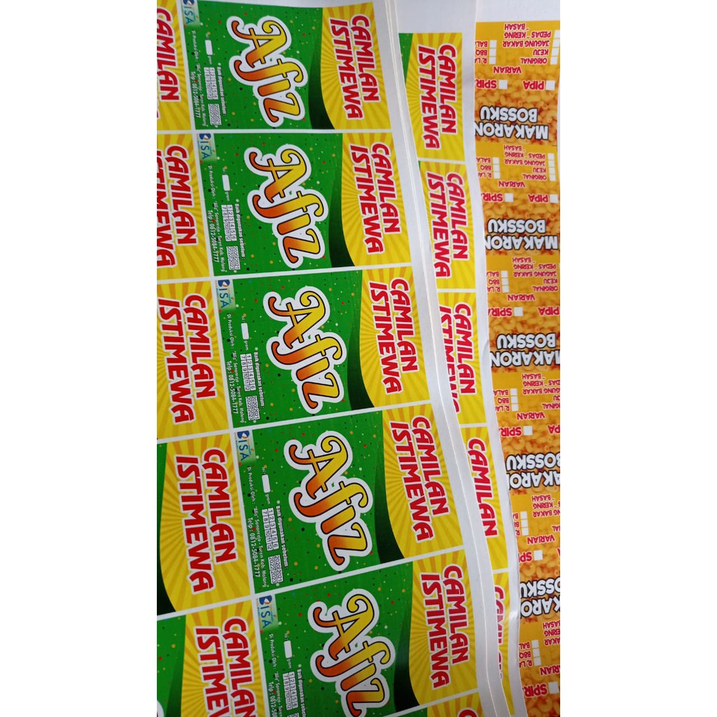 Jual Cetak Stiker Bontak A3+ | Shopee Indonesia