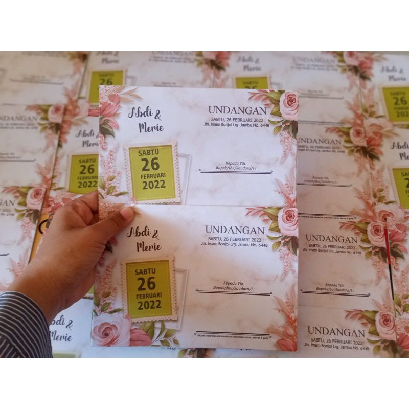 Jual undangan/undangan nikah/undangan pernikahan/undangan murah ...