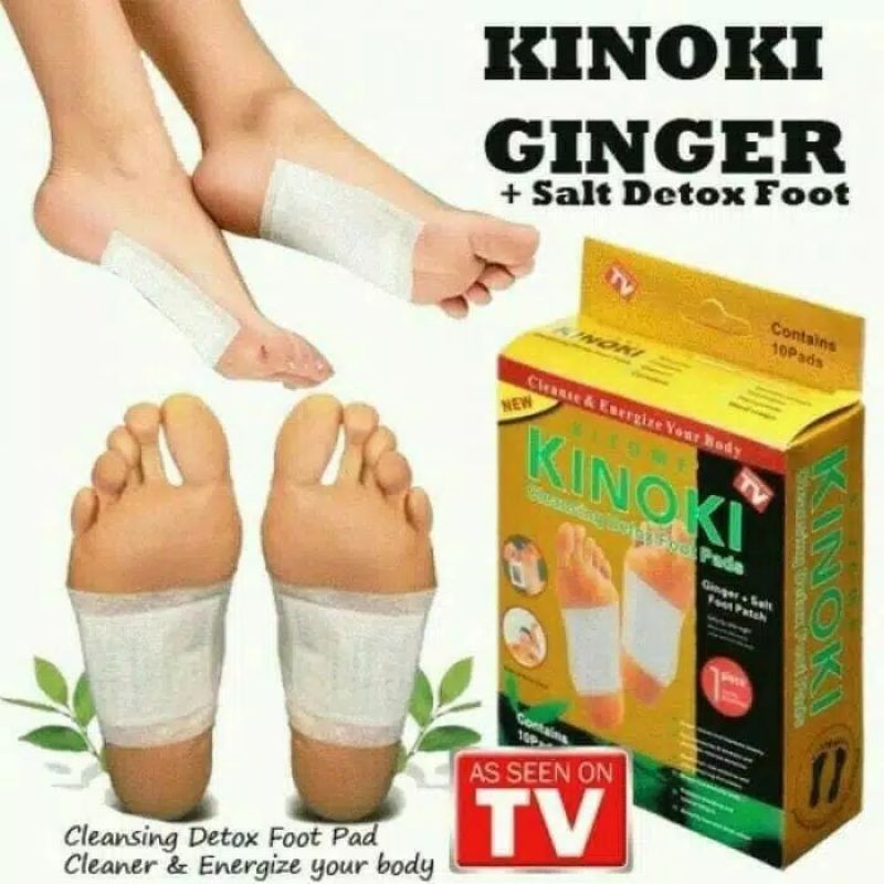 Jual ORIGINAL kinoki gold koyo kaki kinoki detox Foot Patch Pads ...