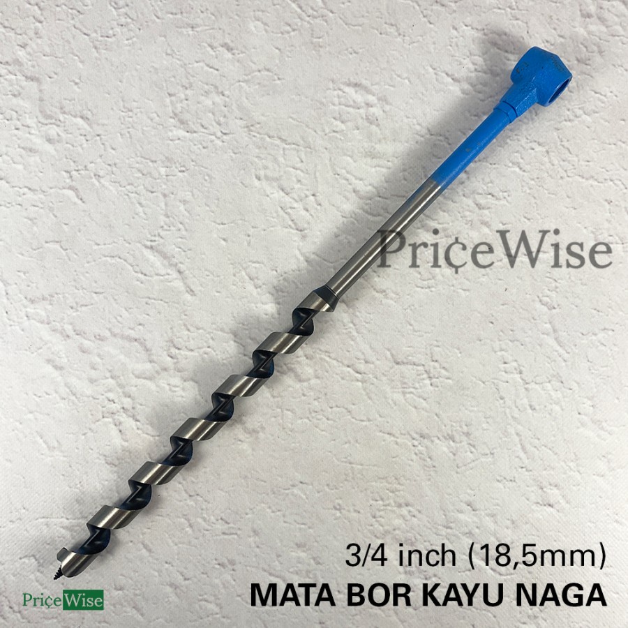 Jual Mata Bor Kayu Panjang 3/4" x 450 mm / Auger Bits 3/4 inch 45 cm ...