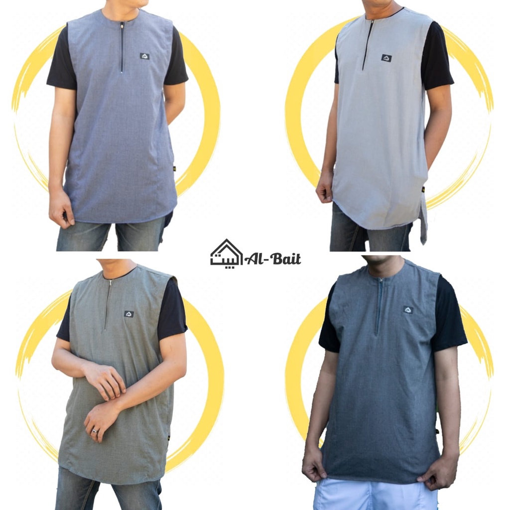 Jual Rompi Solat/Rompi Sholat/All In One Outer Pria - Rompi Kimono ...