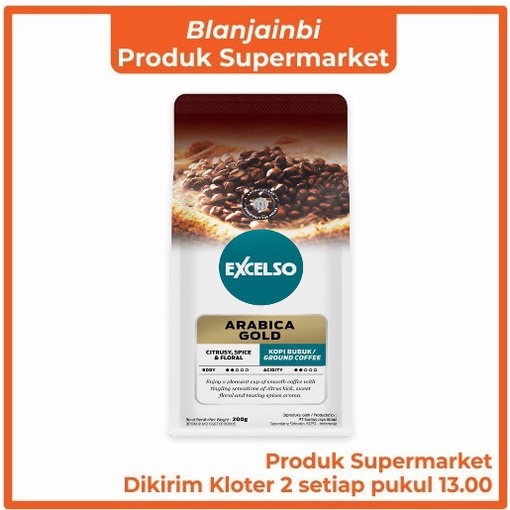 Jual Excelso Coffee Robusta Gold 200 gram | Shopee Indonesia