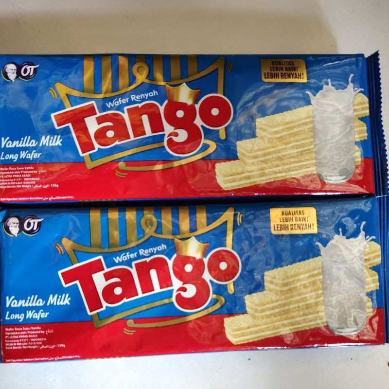 Jual Tango Wafer Vanila 130gr | Shopee Indonesia