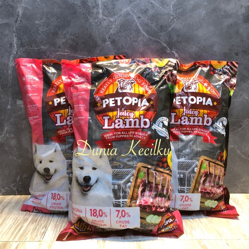 Jual Petopia Dog Food Dry All Life Stages 1Kg | Shopee Indonesia