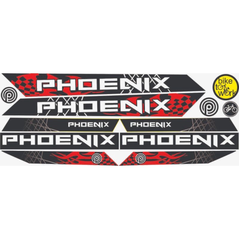 Jual Sticker Stiker Striping Sepeda Phoenix | Shopee Indonesia