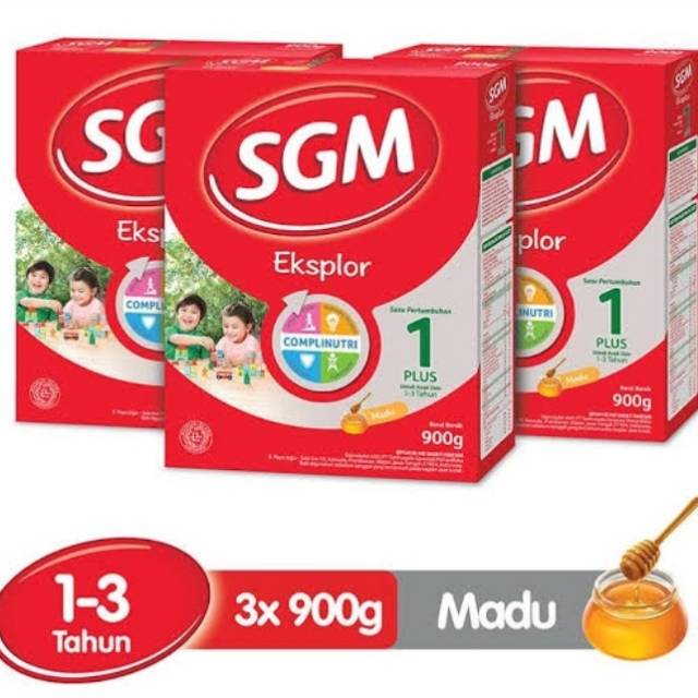 Jual SGM 1+ madu ( isi 3 dus ) | Shopee Indonesia