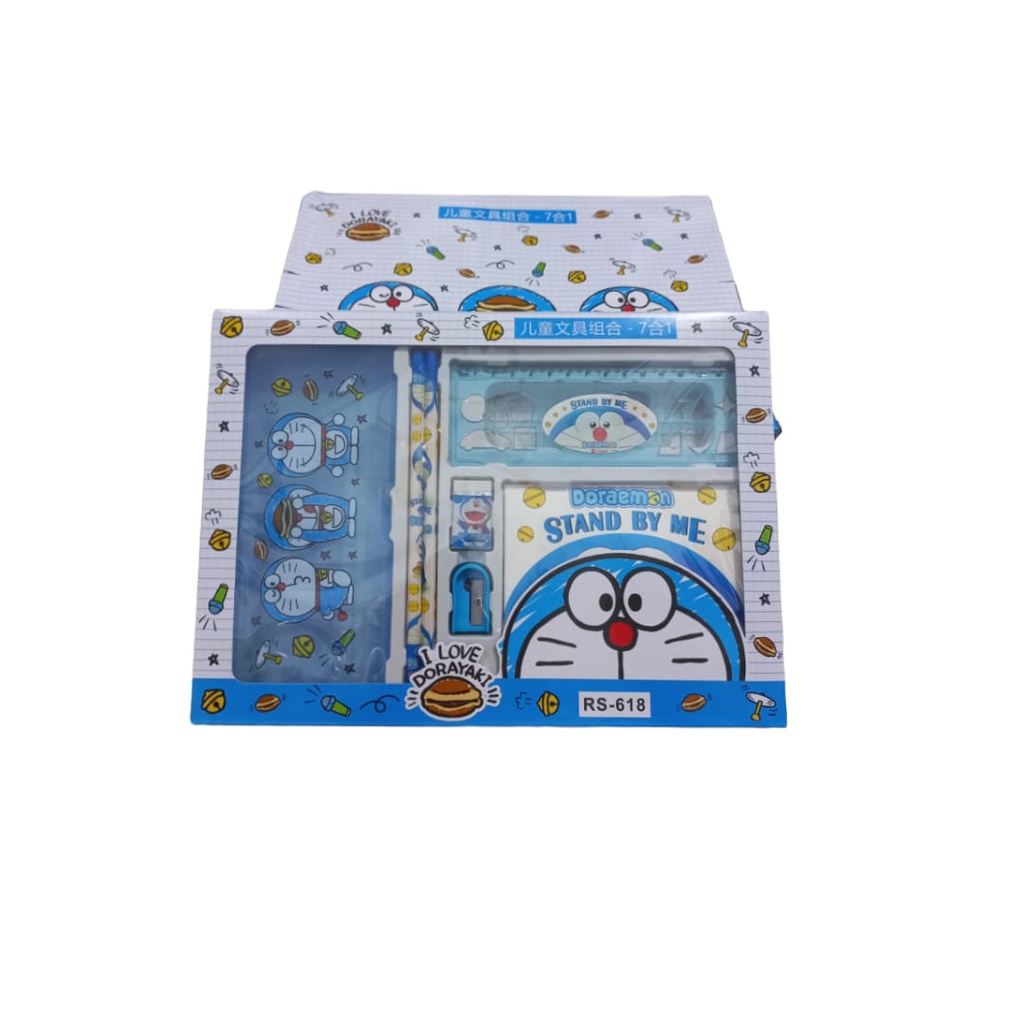 Jual ALAT TULIS SET DORAEMON / ALAT TULIS SET HELLOKITTY / ATK ...