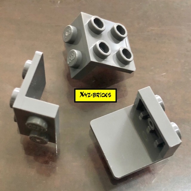 Jual LEGO PARTS 6117972 - Angle Plate Top 1x2 / 2x2 DBG (Dark Bluish ...