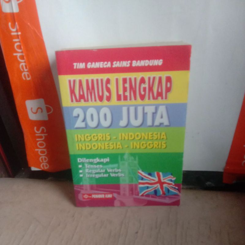 Jual kamus lengkap 200juta ingris indonesia indonesia ingris dilengkapi ...