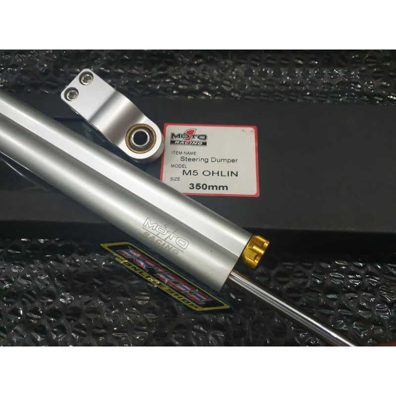 Jual Stabilizer/steering dumper moto1 long 350mm universal motor click ...