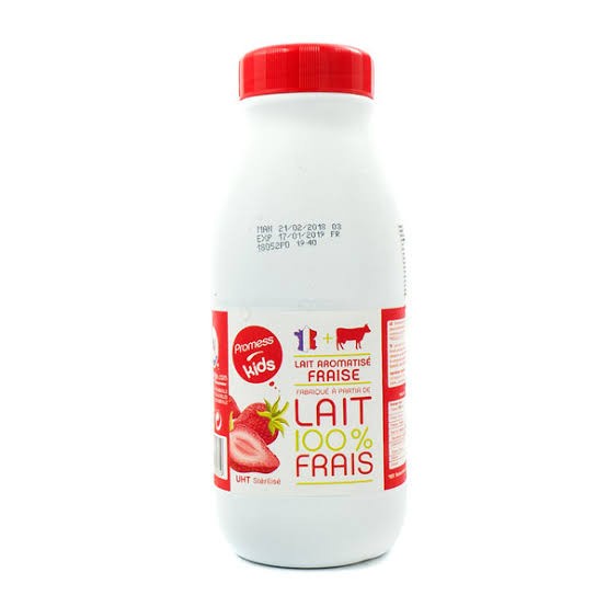 Jual Promess Susu Rasa Stroberi 500 ml | Shopee Indonesia