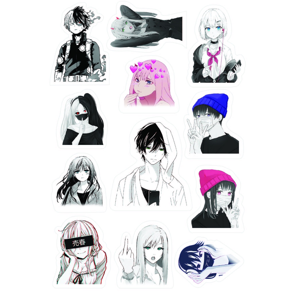 Jual STIKER AESTHETIC A6 VINYL *BISA CUTTING* | STICKER ESTETIK HP ...