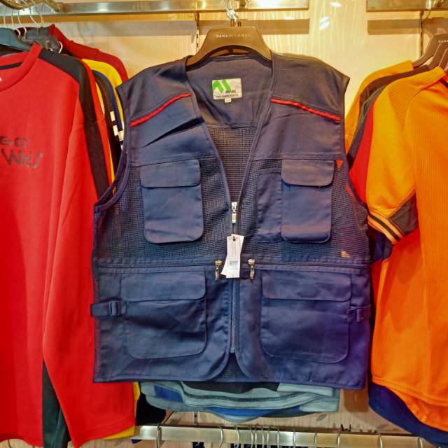 Jual Vest Rompi Mancing Relawan Outdoor Wartawan Fotografer Tactical ...