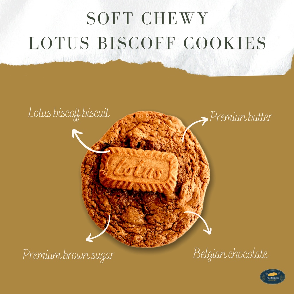 Jual Lotus biscoff soft chewy cookies | Shopee Indonesia