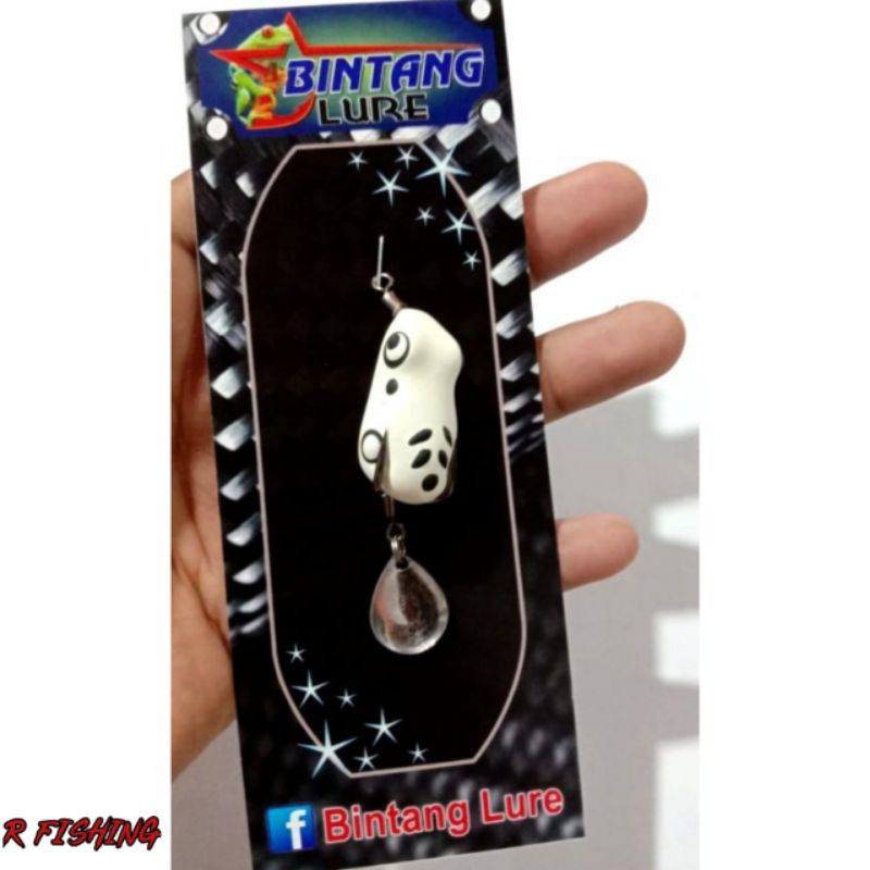 Jual SOFT FROG MINI 2.7CM BINTANG LURE | UMPAN CASTING IKAN GABUS | UMPAN CASTING HARUAN ...