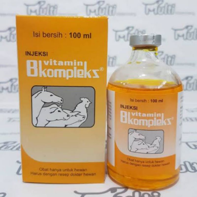 Jual INJEKVIT B-PLEX 100 ml - Tingkatkan Produktivitas dan Imun Hewan ...