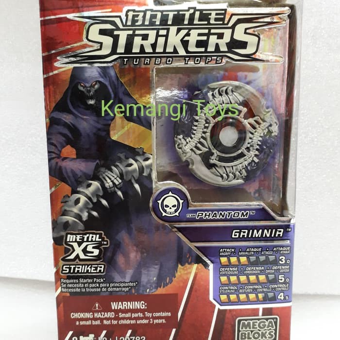 Jual BATTLE STRIKERS PANTHOM GRIMNIR MAINAN GANGSING MEGA BLOKS ...