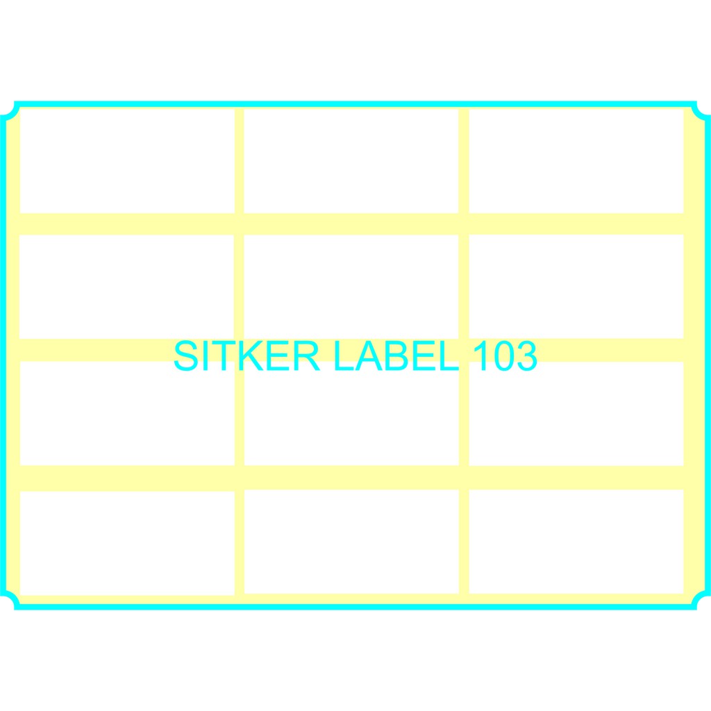 Jual STIKER LABEL 103 UNTUK UNDANGAN (1 PACK ISI 84 STIKER) | Shopee ...