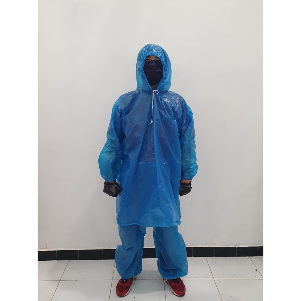 Jual BAJU PAKAIAN APD JAS PLASTIK READY Tahan Air Melindungi dr Hujan ...